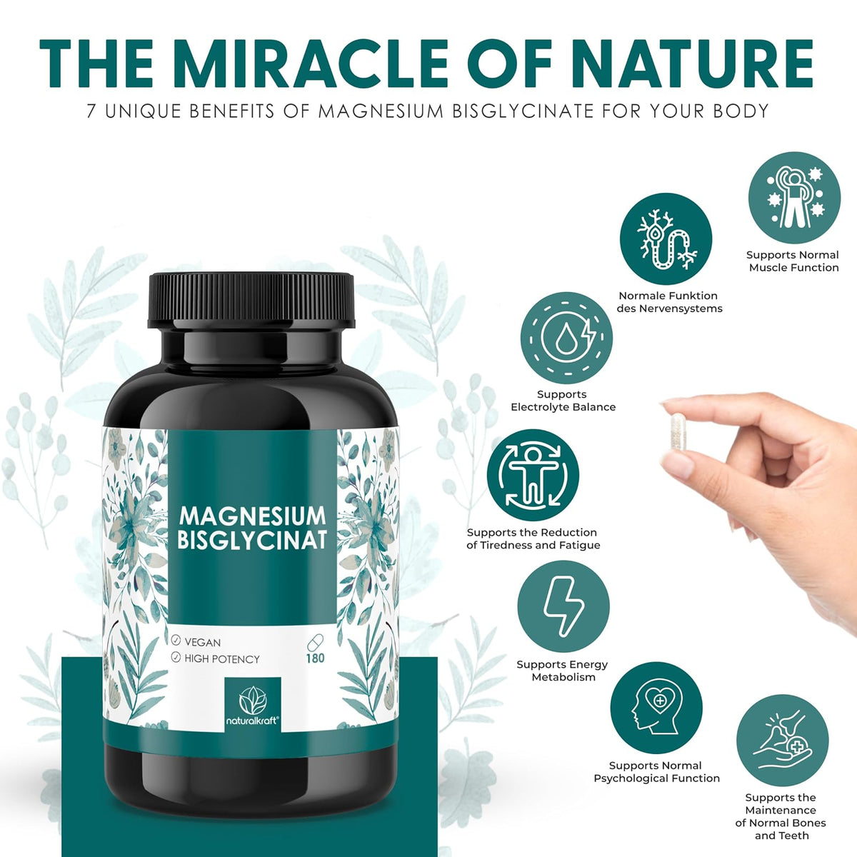 natural magnesium for muscle relaxation