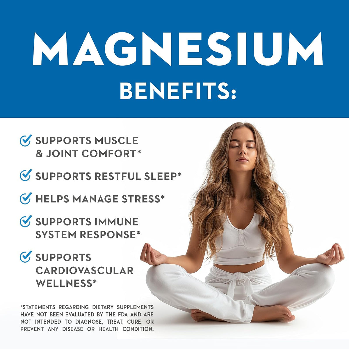 Natural magnesium for muscle relaxation