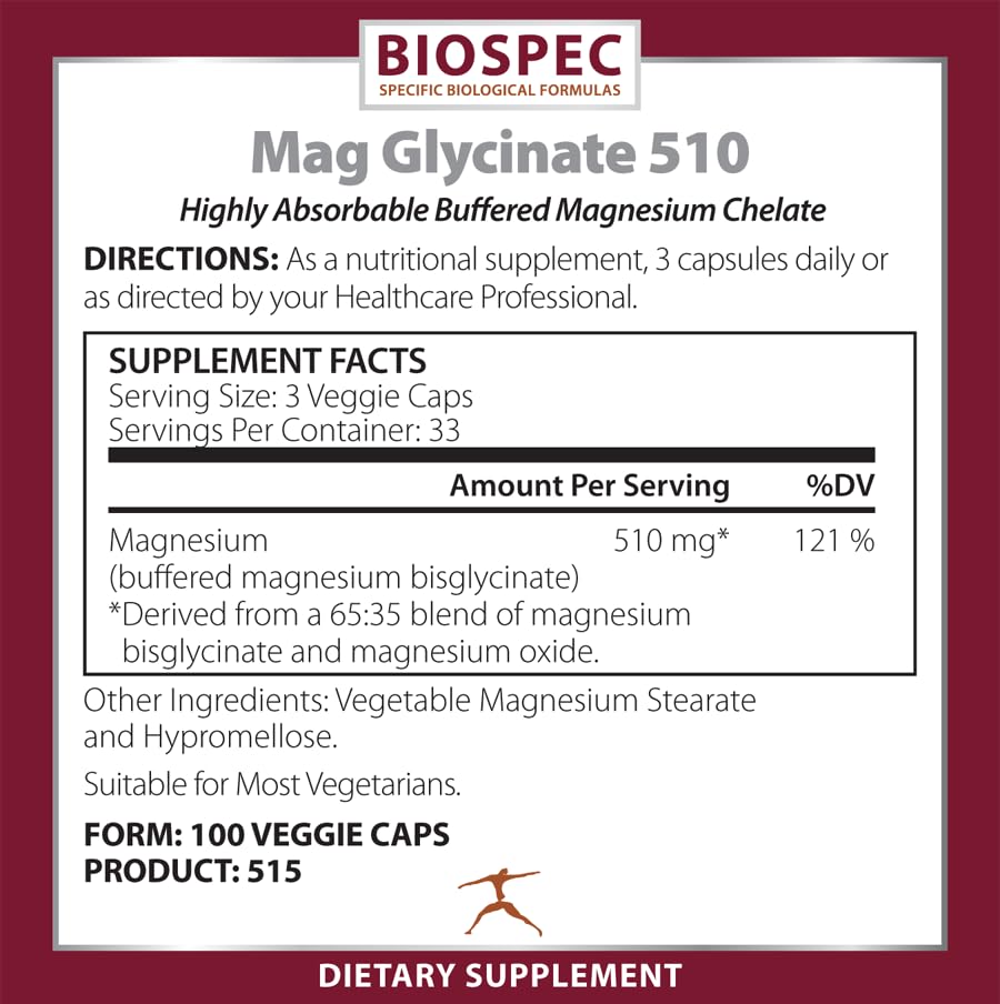 Natural magnesium for muscle relaxation