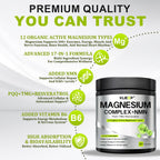 Natural magnesium for muscle relaxation