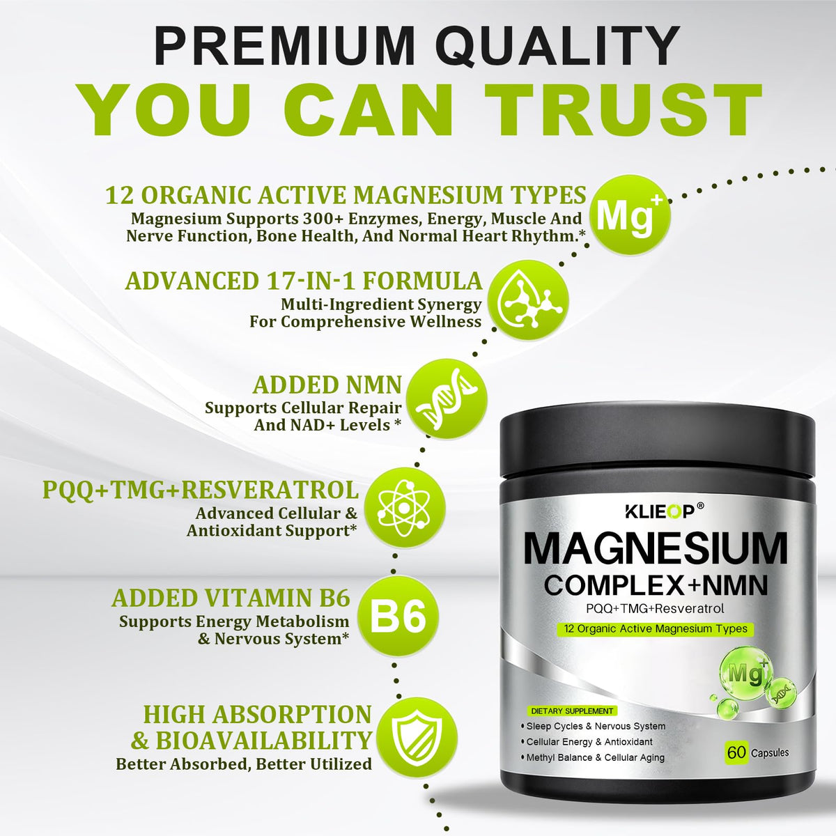 Natural magnesium for muscle relaxation