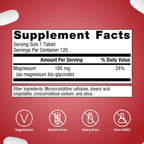 Natural magnesium for muscle relaxation