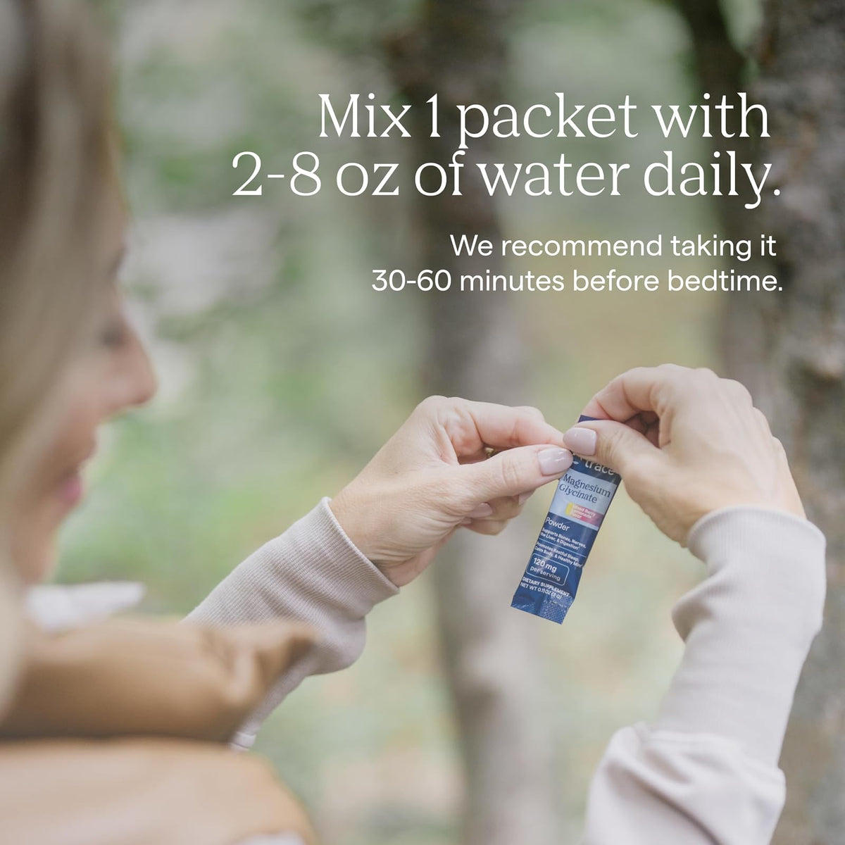 Natural magnesium for muscle relaxation