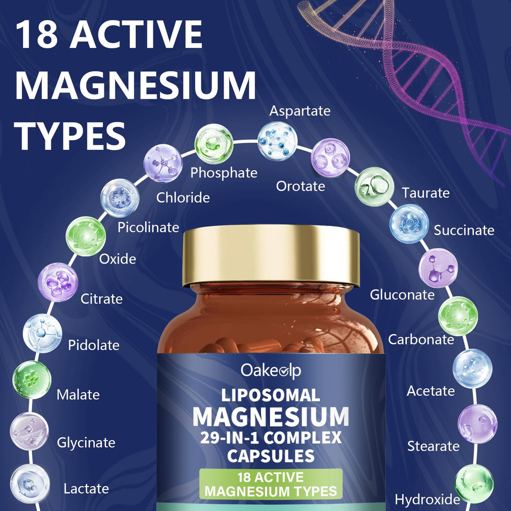 Natural magnesium for muscle relaxation