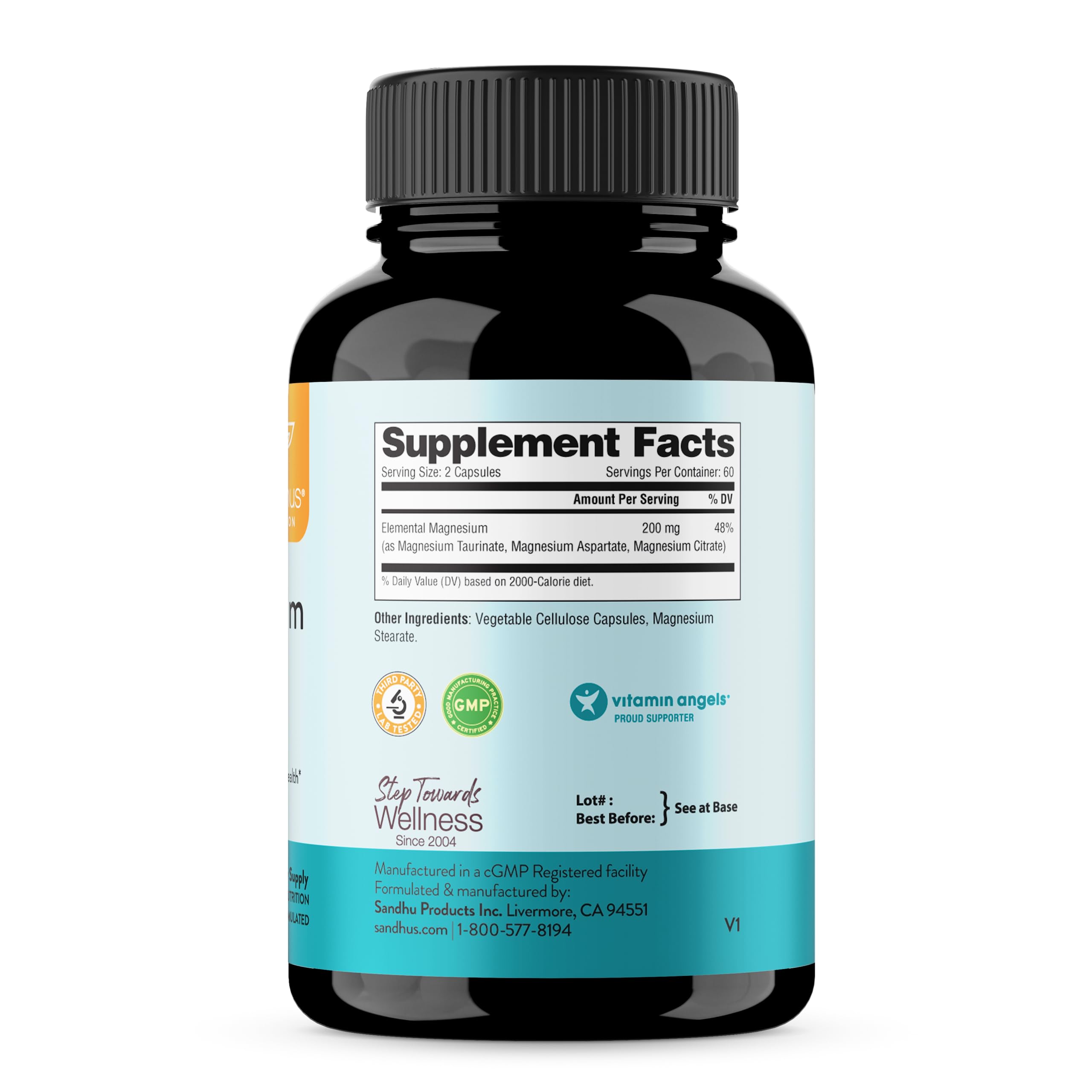 Natural magnesium for muscle relaxation