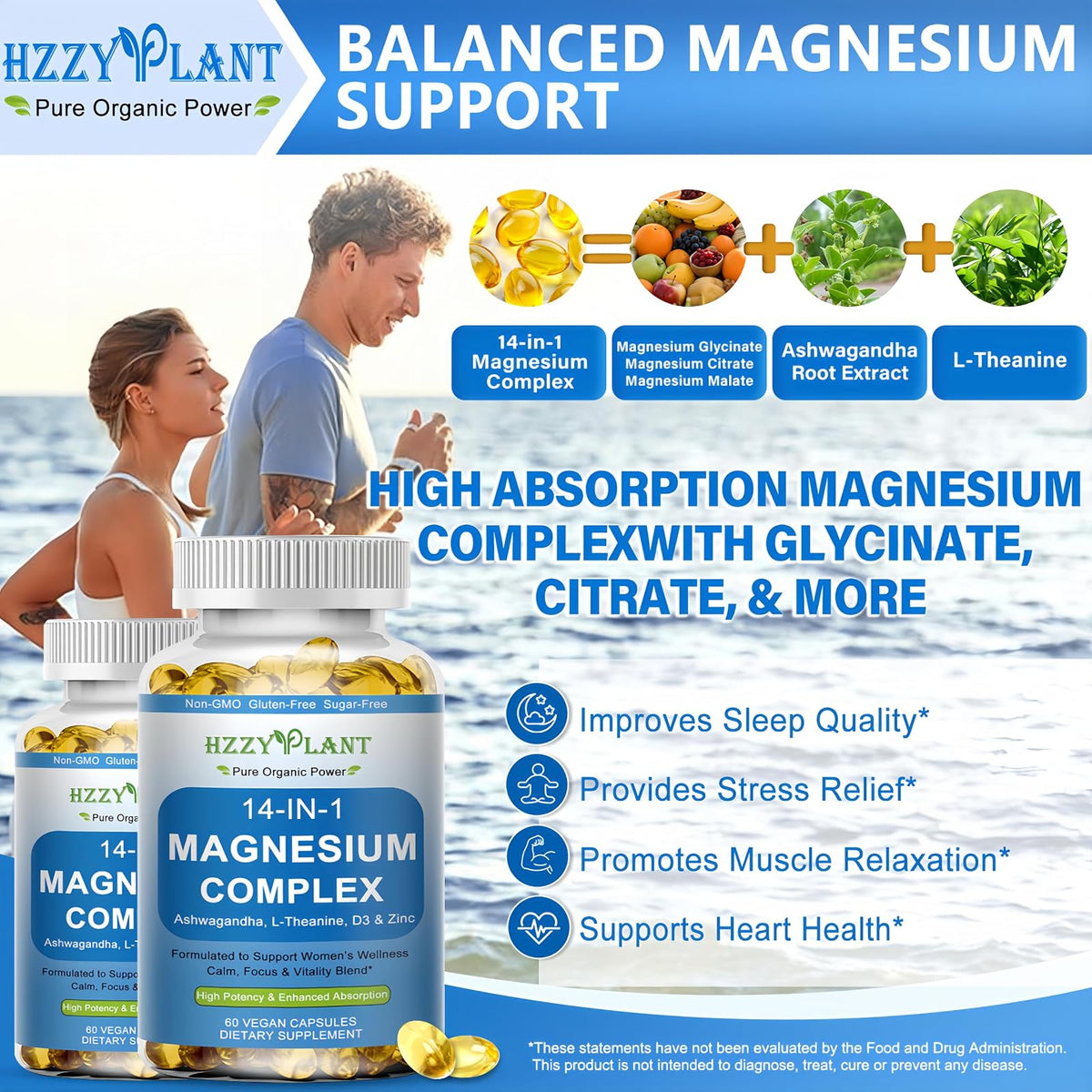 natural magnesium for muscle relaxation