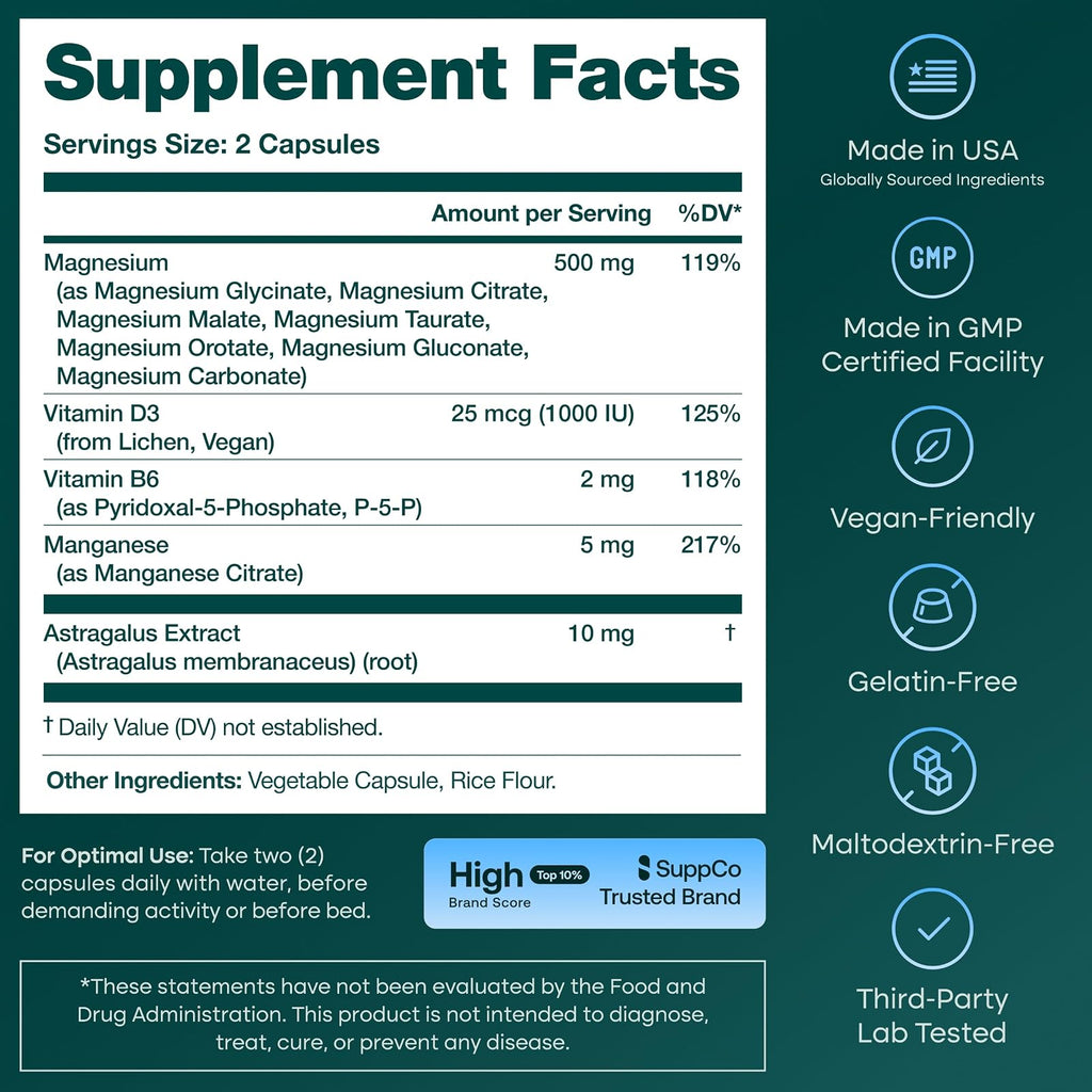 natural magnesium for muscle relaxation