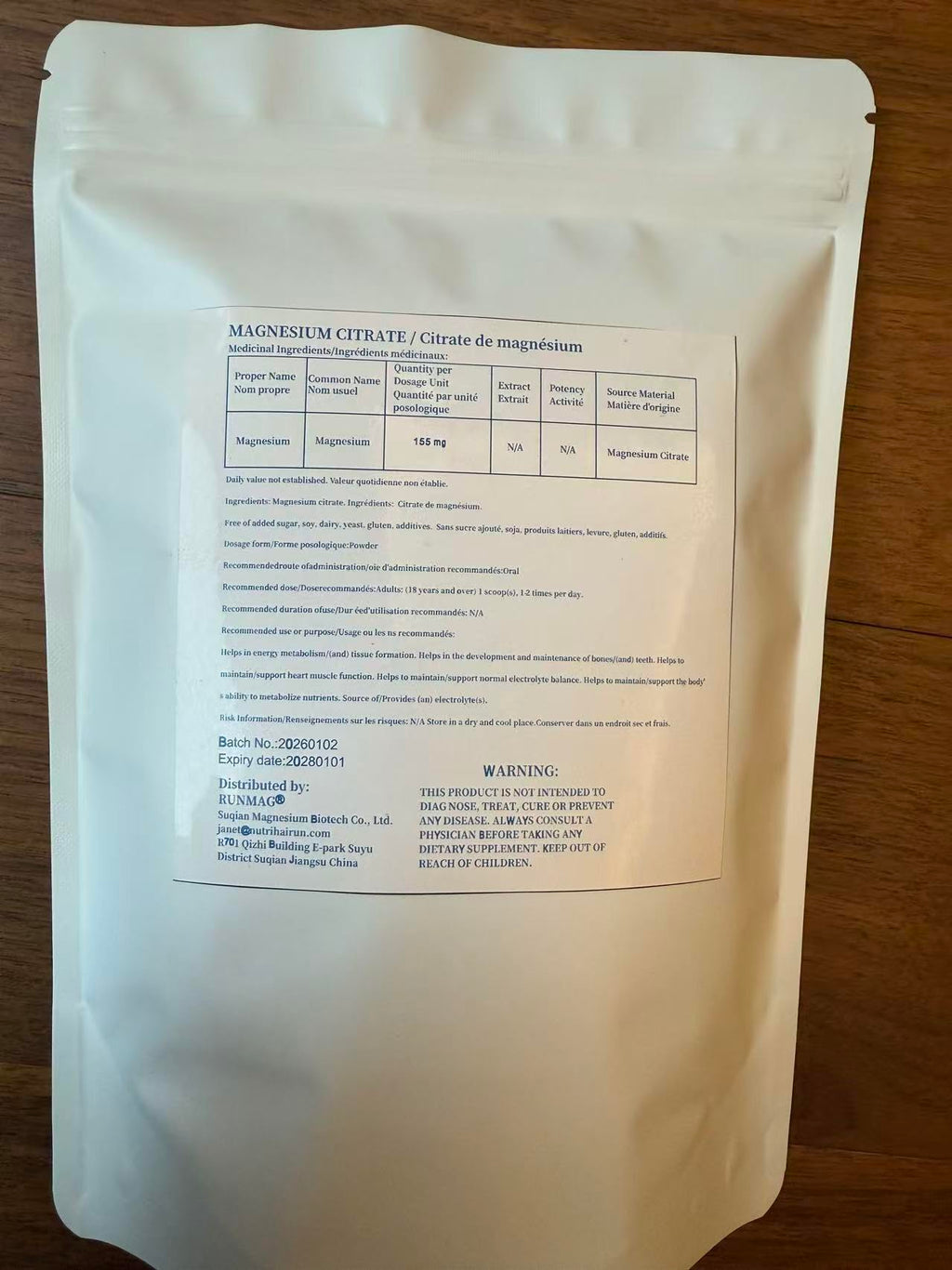 natural magnesium for muscle relaxation