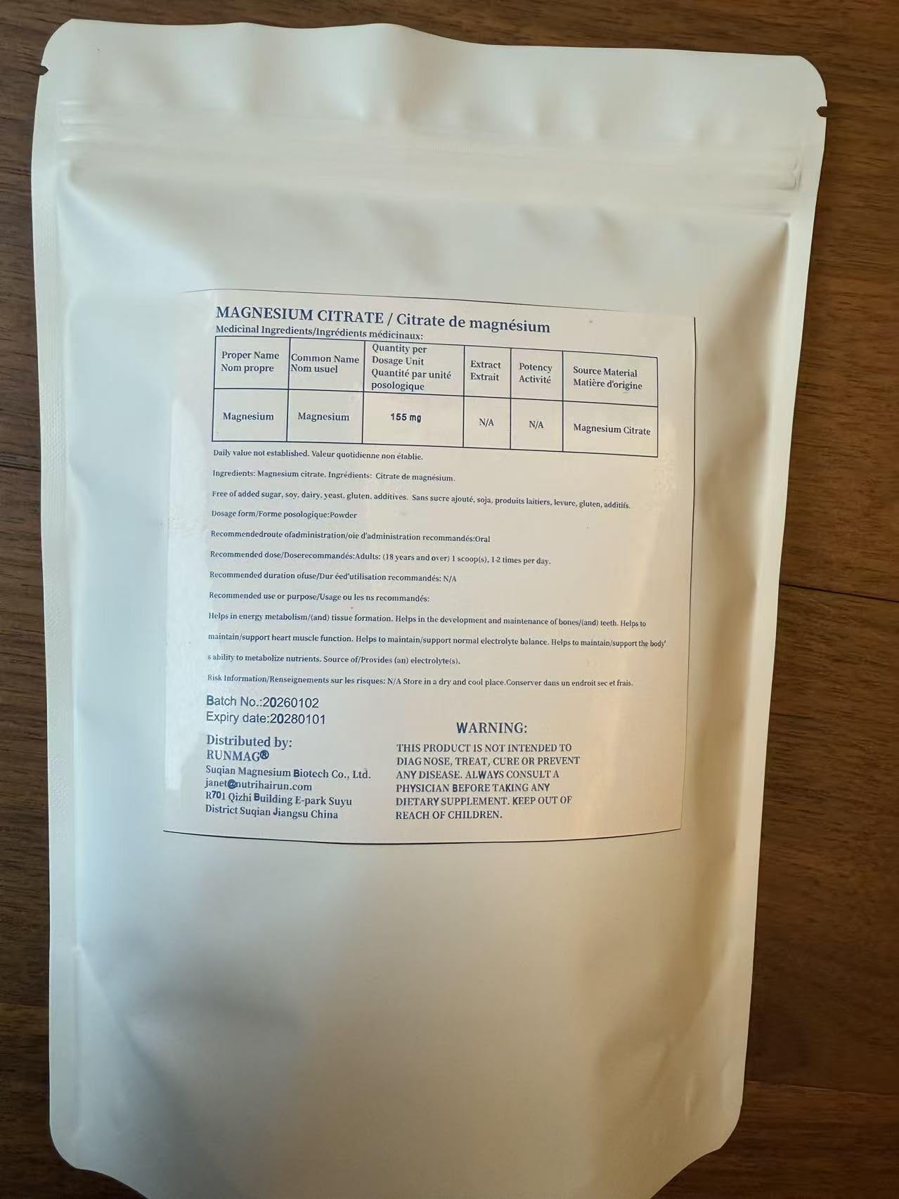 natural magnesium for muscle relaxation