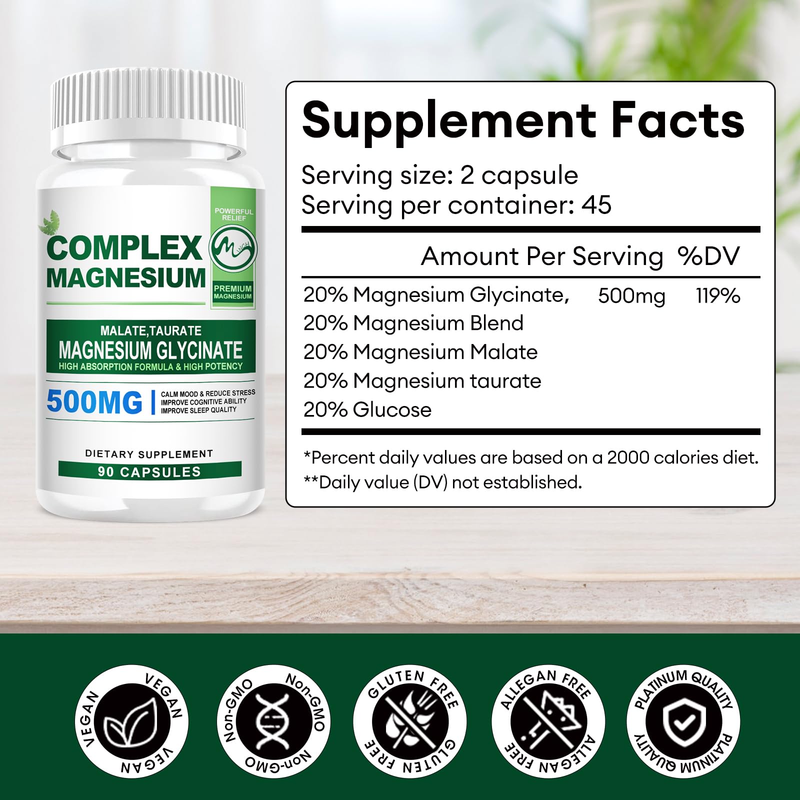 natural magnesium for muscle relaxation