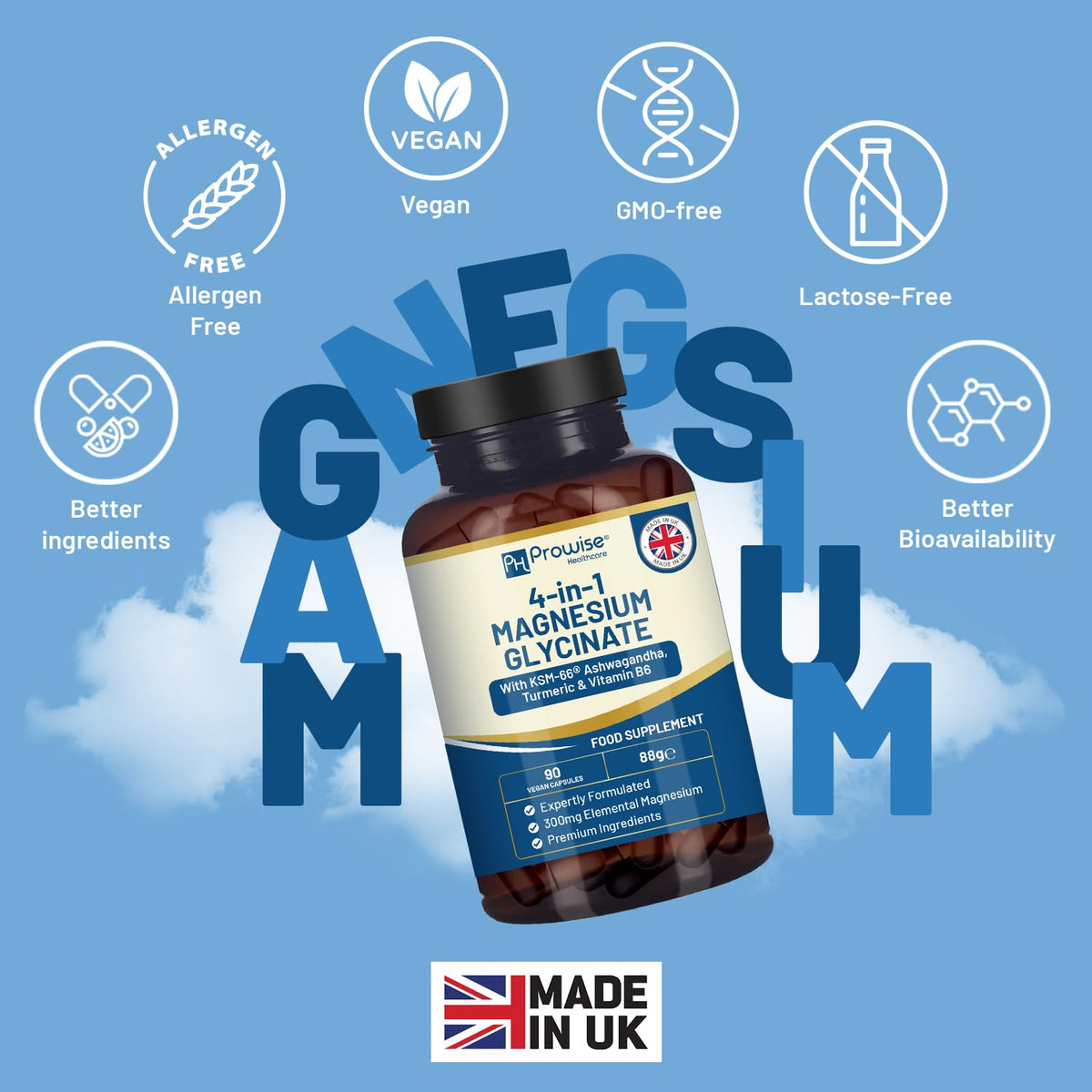 Natural magnesium for muscle relaxation