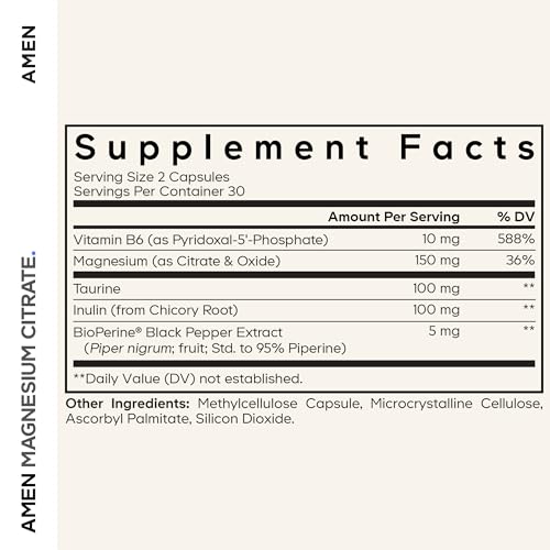 Natural magnesium for muscle support
