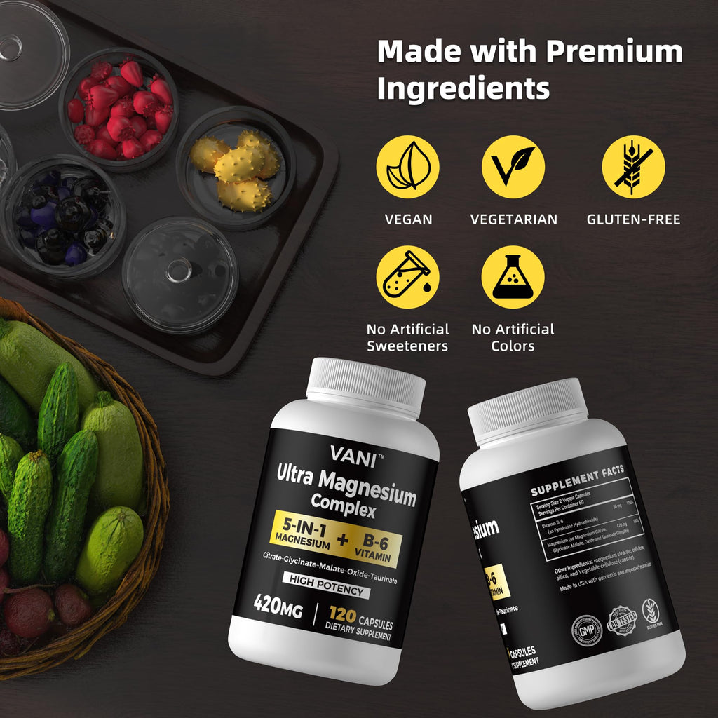 Natural magnesium for nerve function