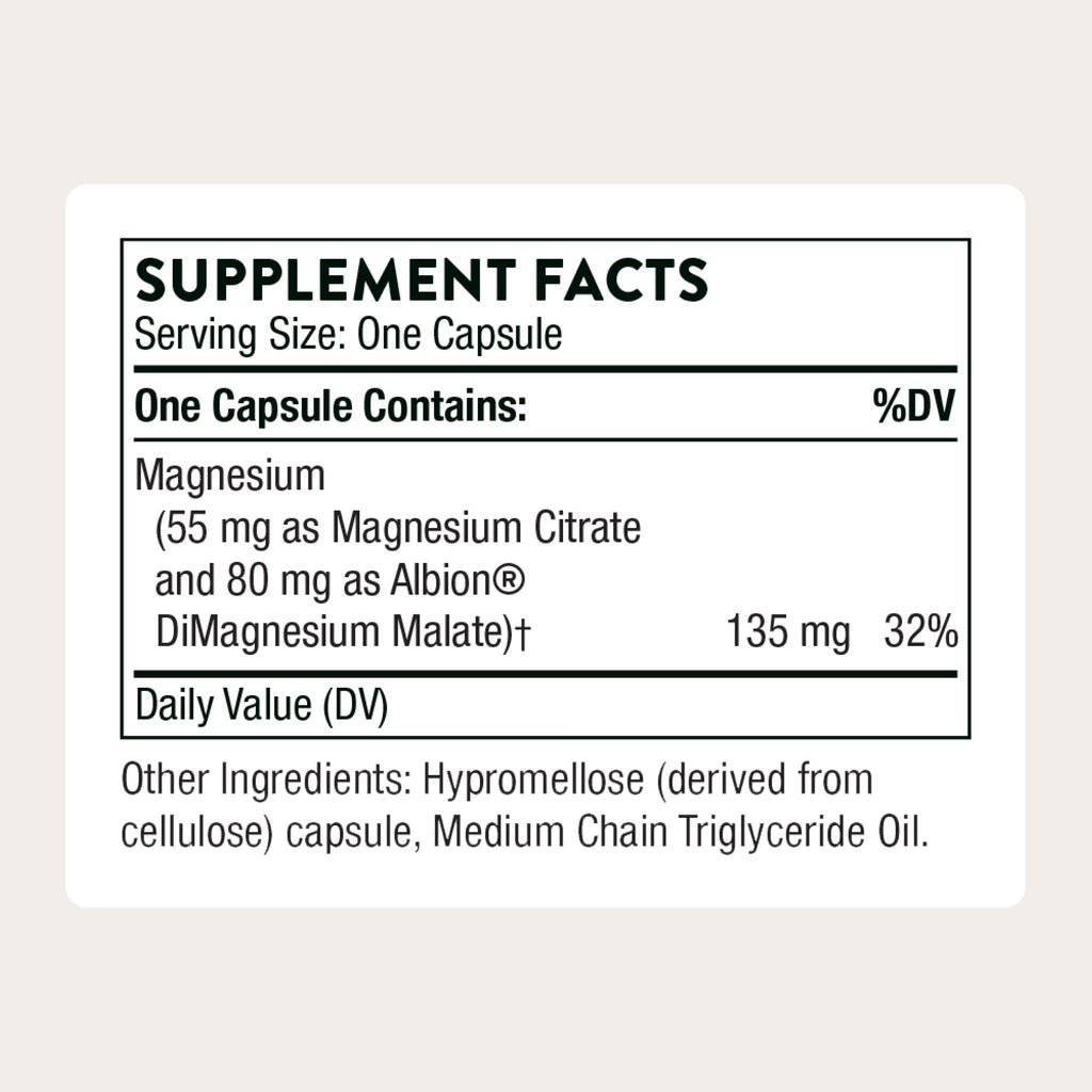 Natural magnesium for overall wellness