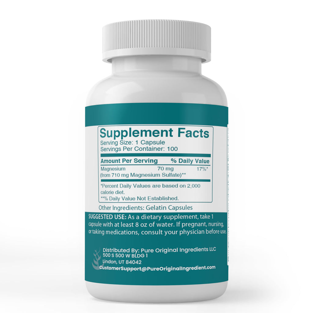 natural magnesium for relaxation