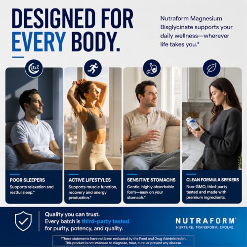 Natural magnesium for stress relief and calm