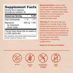 Natural magnesium for stress relief