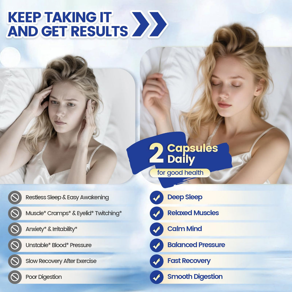 Natural magnesium for stress relief