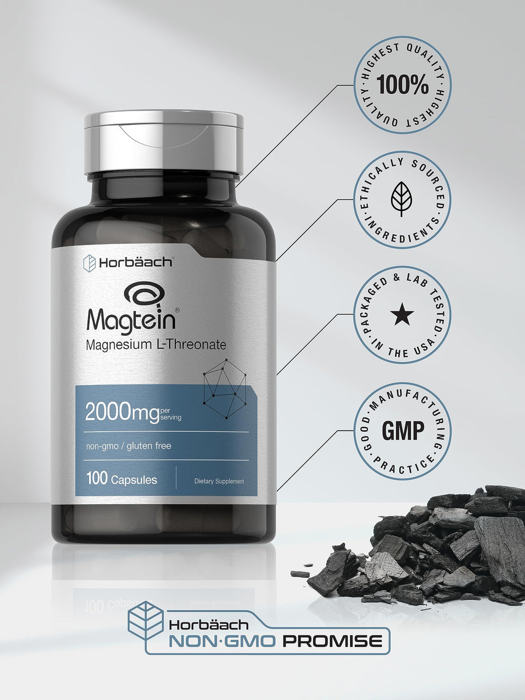 Natural magnesium for stress relief