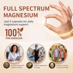 Natural magnesium for stress relief