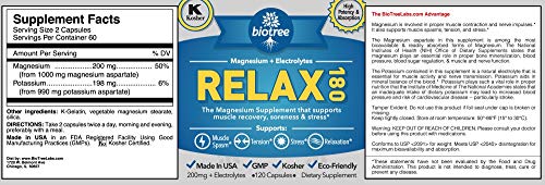 Natural magnesium for stress relief