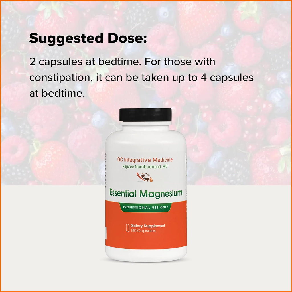 Natural magnesium for stress relief
