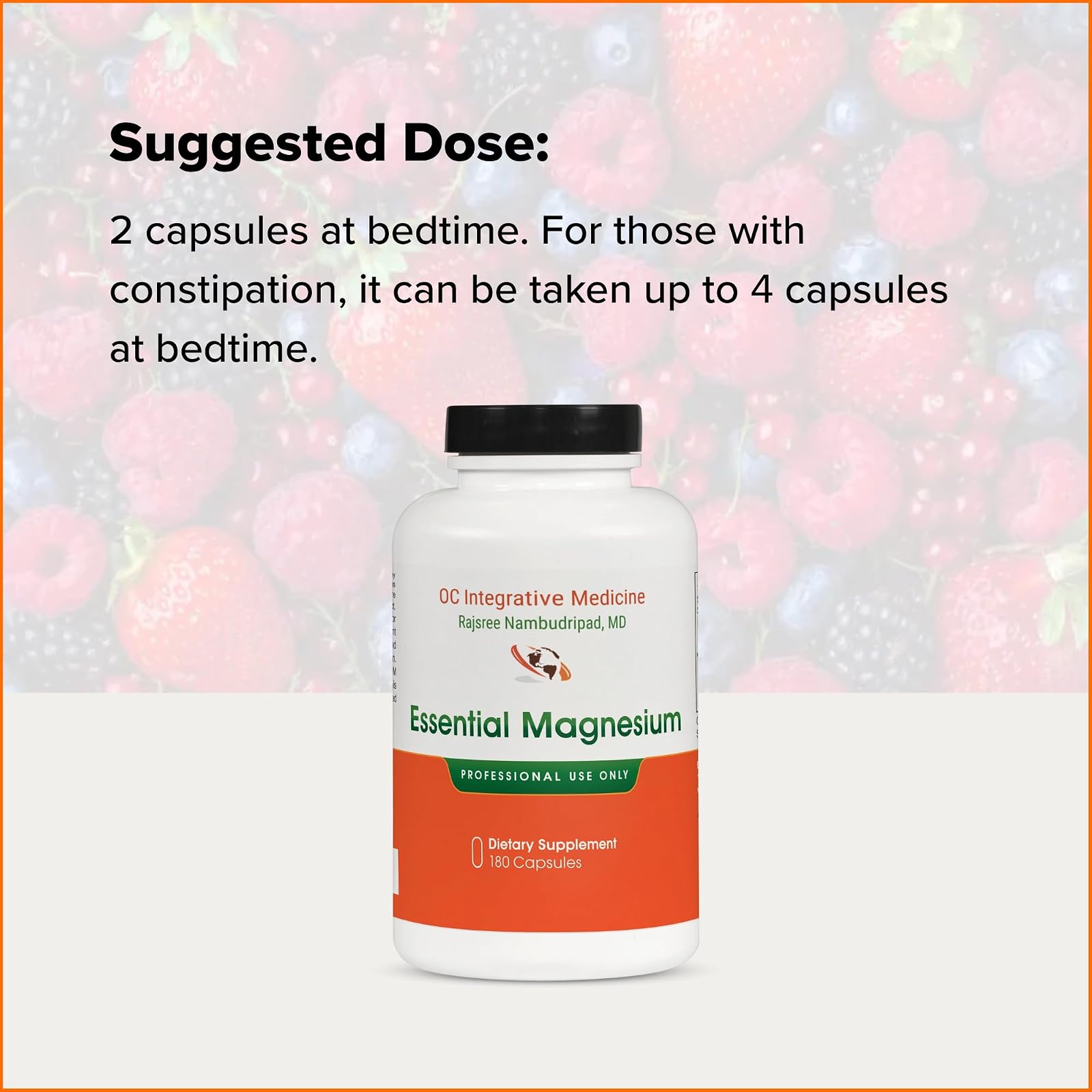 Natural magnesium for stress relief
