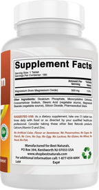 Natural magnesium for stress relief