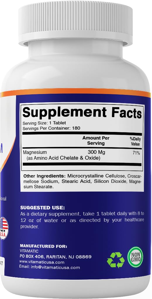 Natural magnesium for stress relief