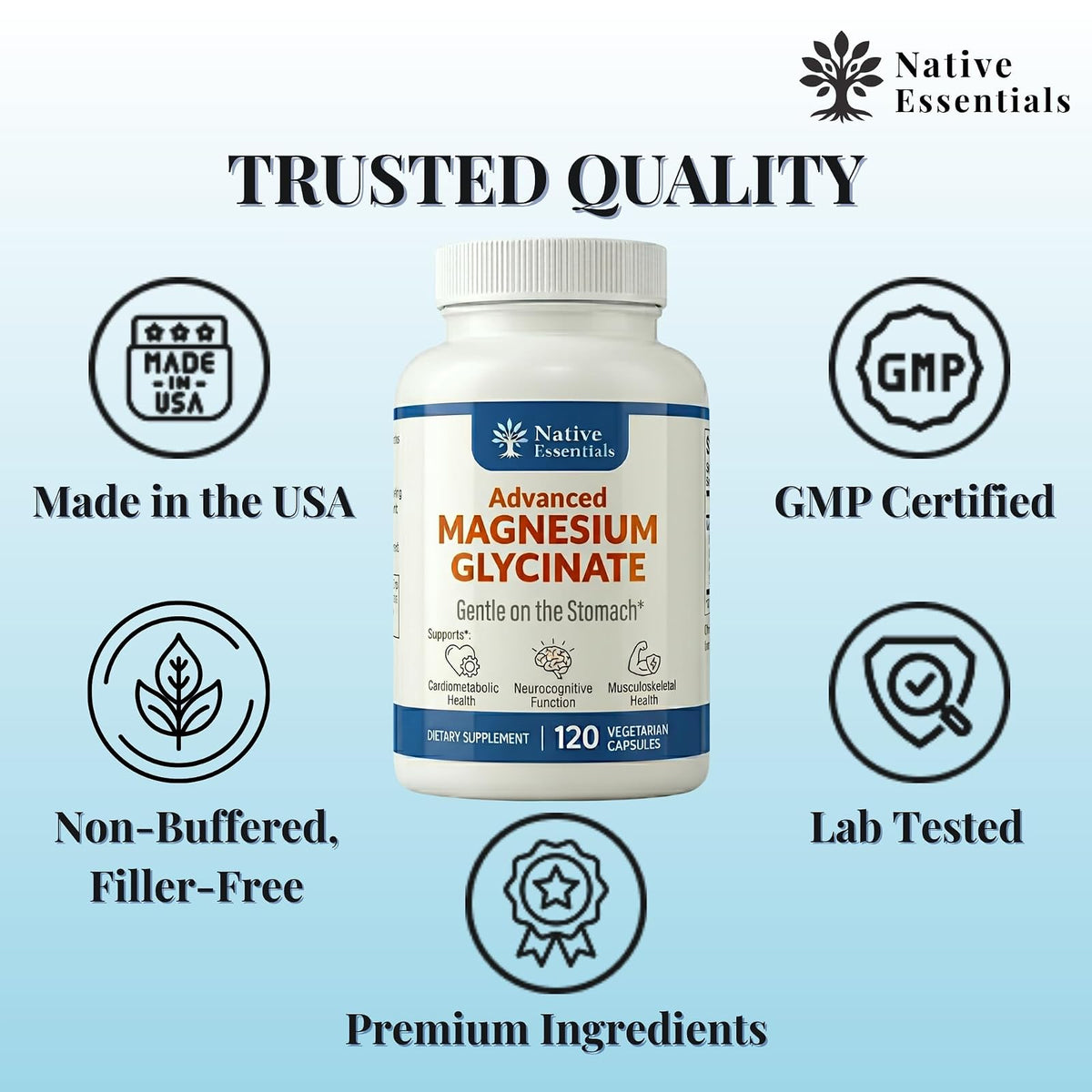 Natural magnesium for stress relief