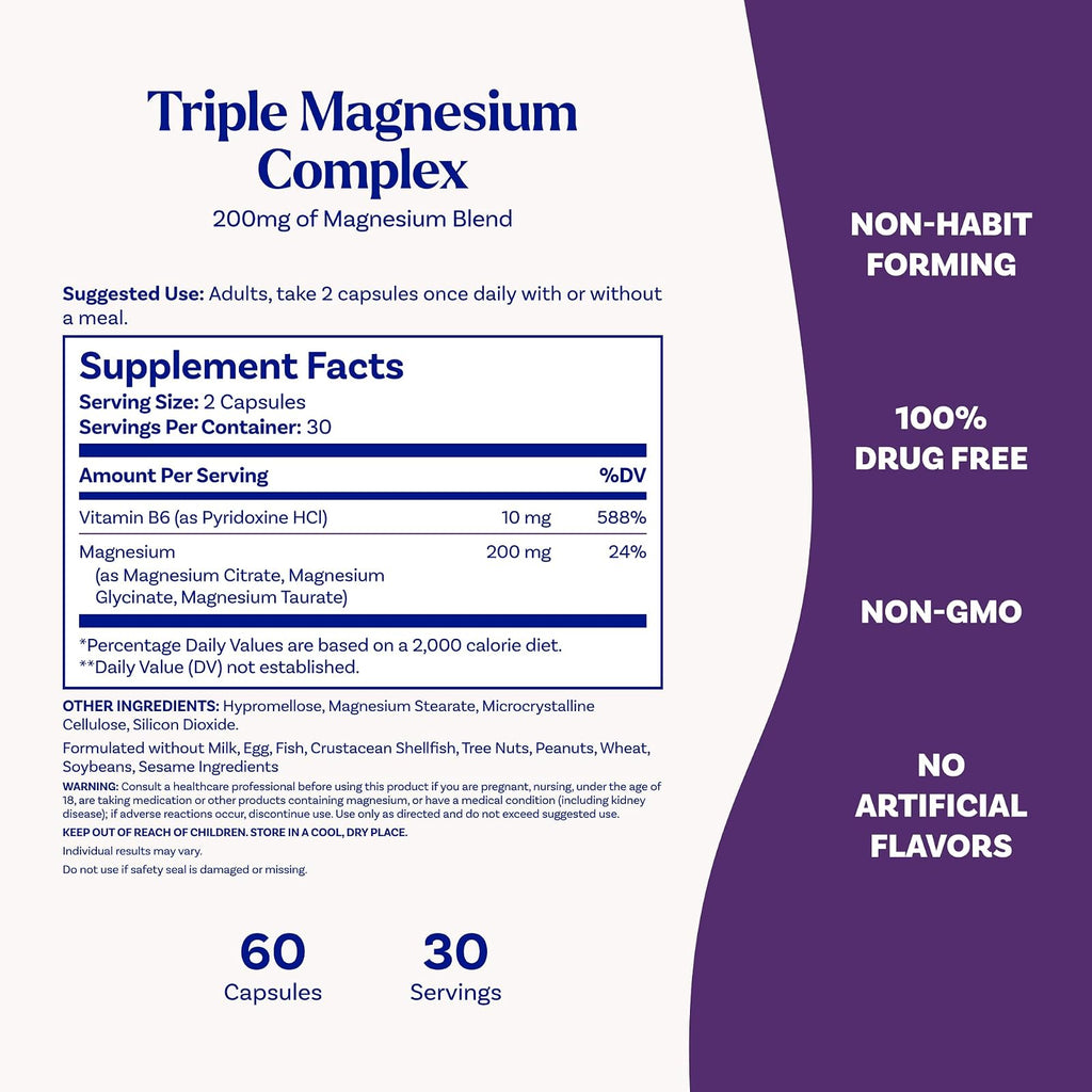 natural magnesium for stress relief