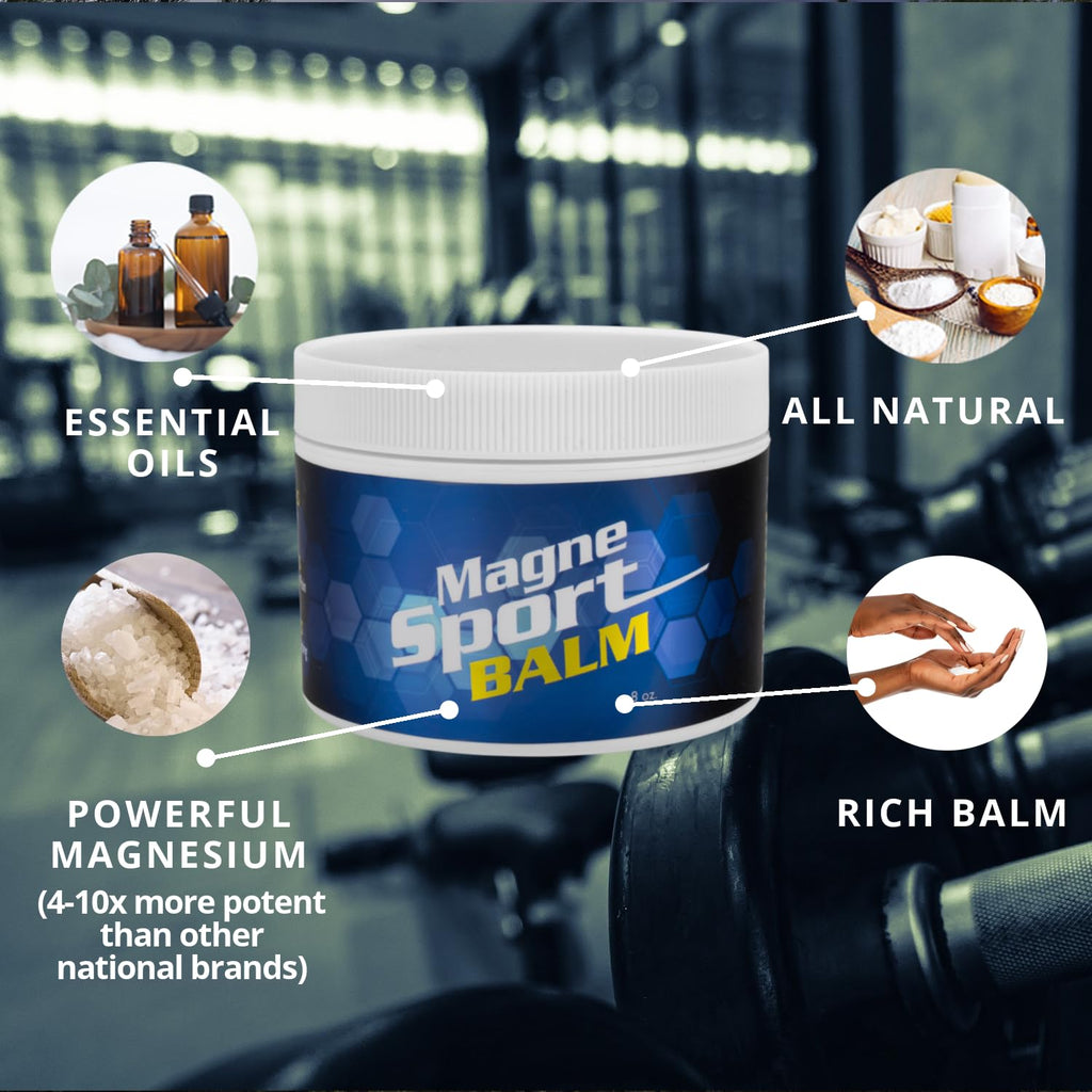Natural magnesium for stress relief