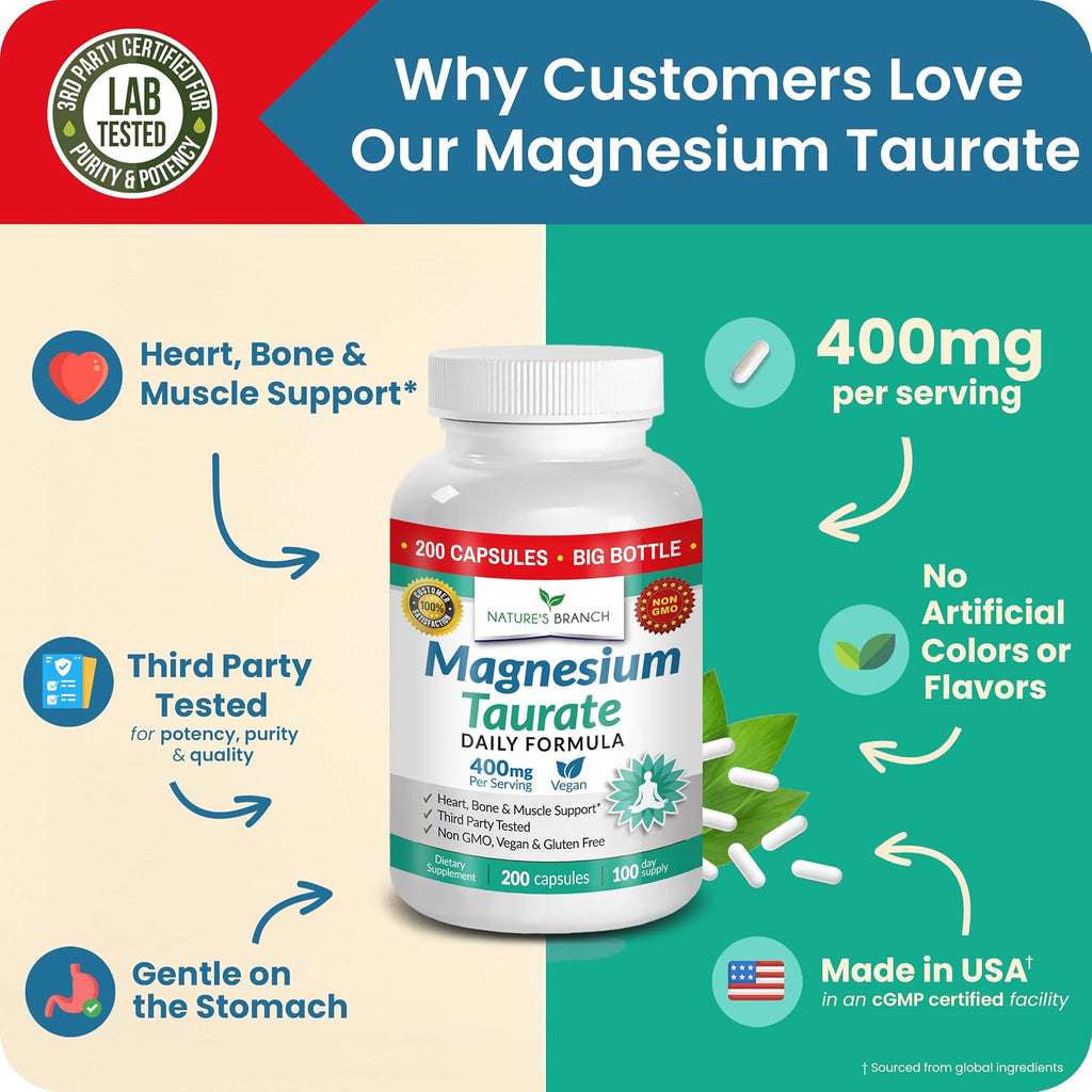 Natural magnesium for stress relief