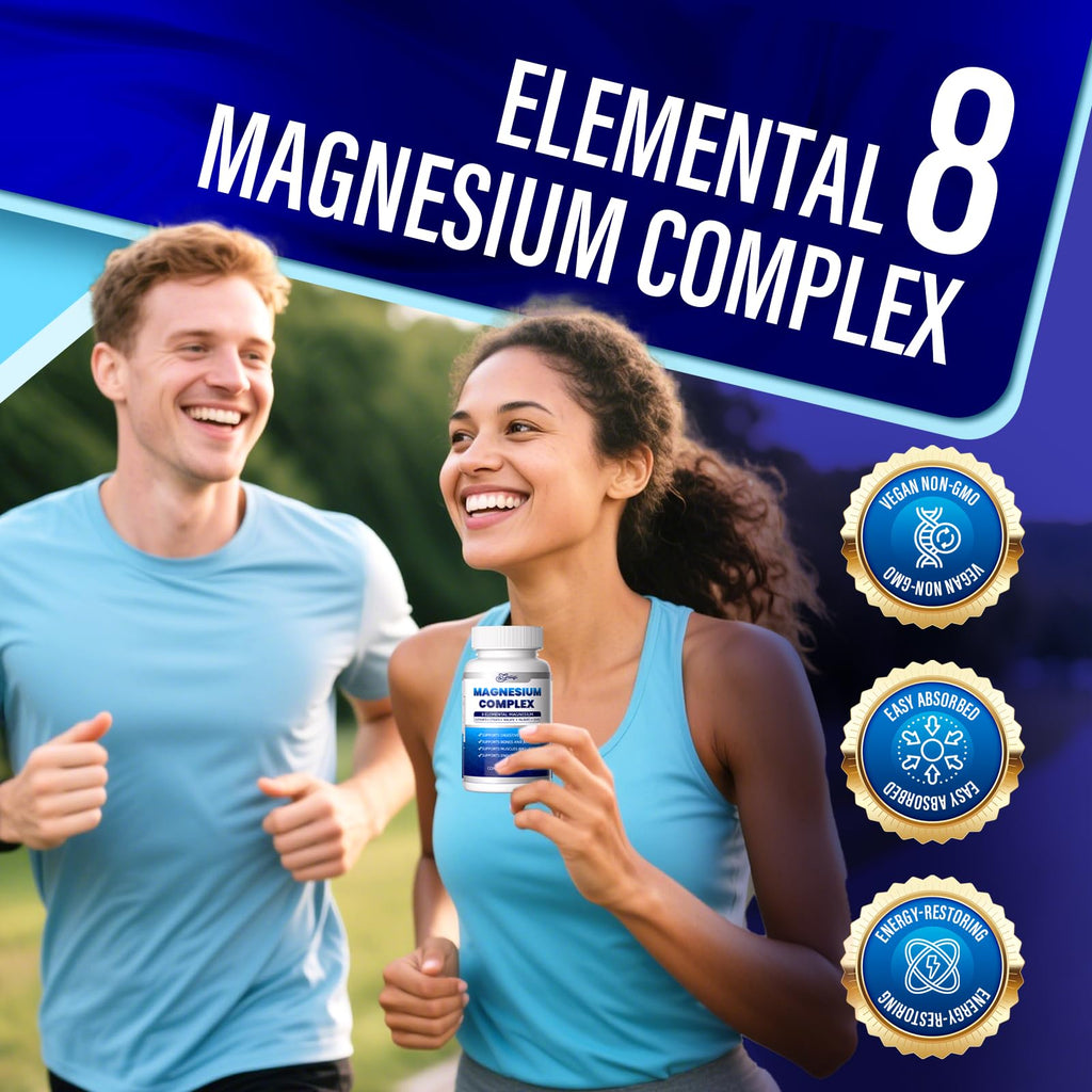 Natural magnesium for stress relief