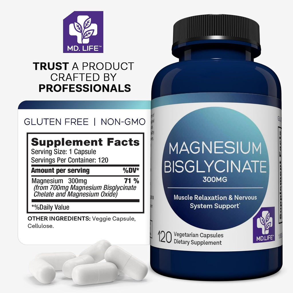 Natural magnesium for stress relief