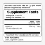 Natural magnesium for stress relief
