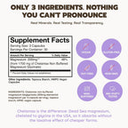 Natural magnesium for stress relief