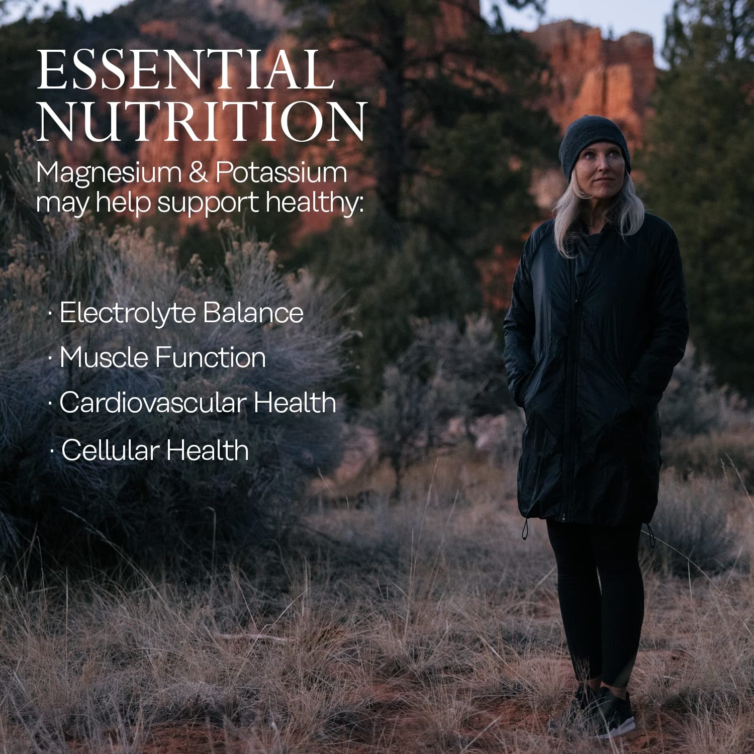 Natural magnesium for total body relief