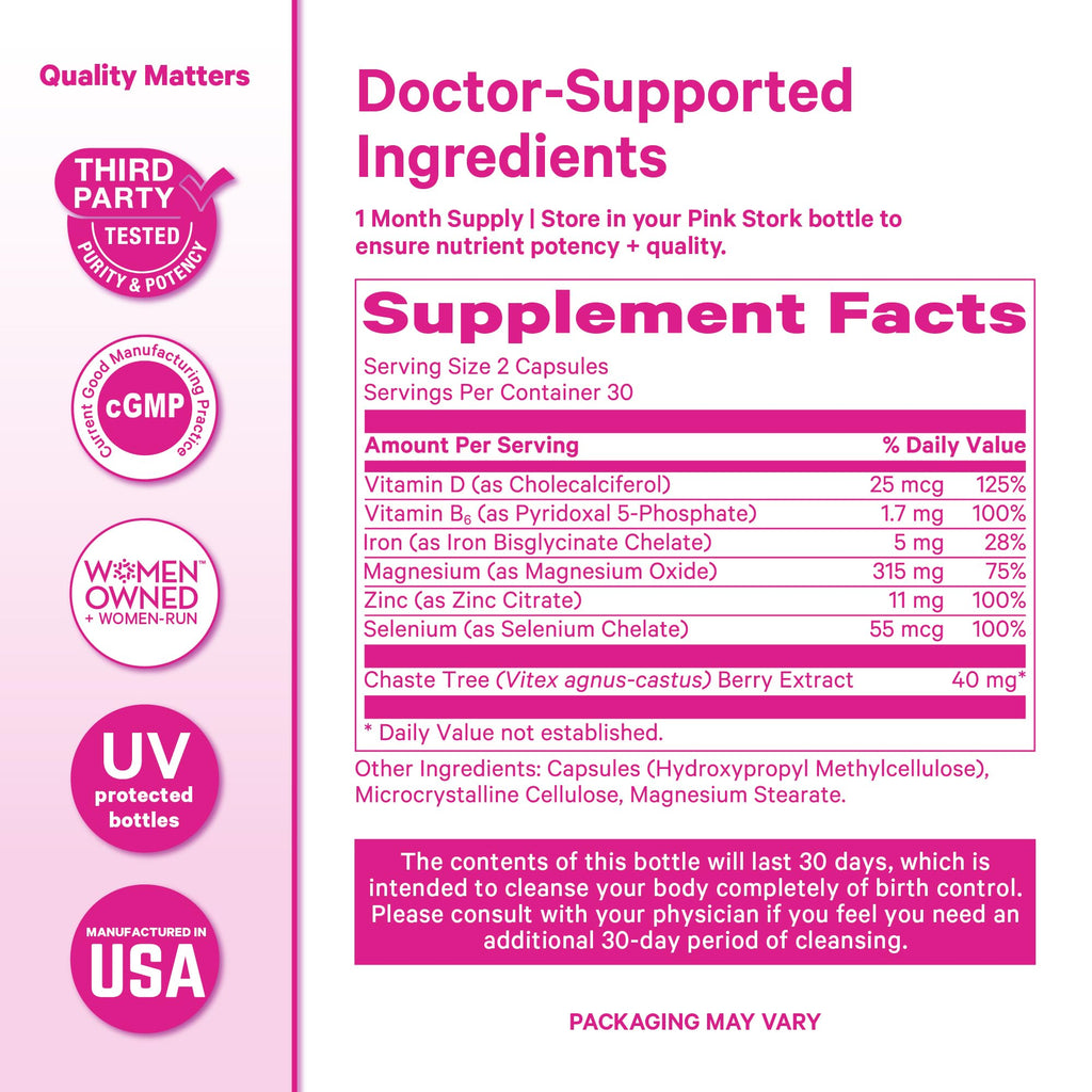 Natural magnesium for women's health