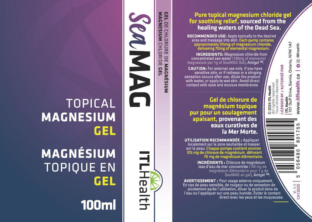 natural magnesium gel for improved sleep quality