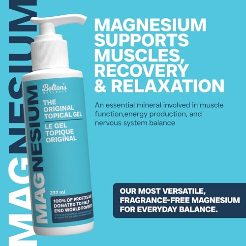 natural magnesium gel for stress relief