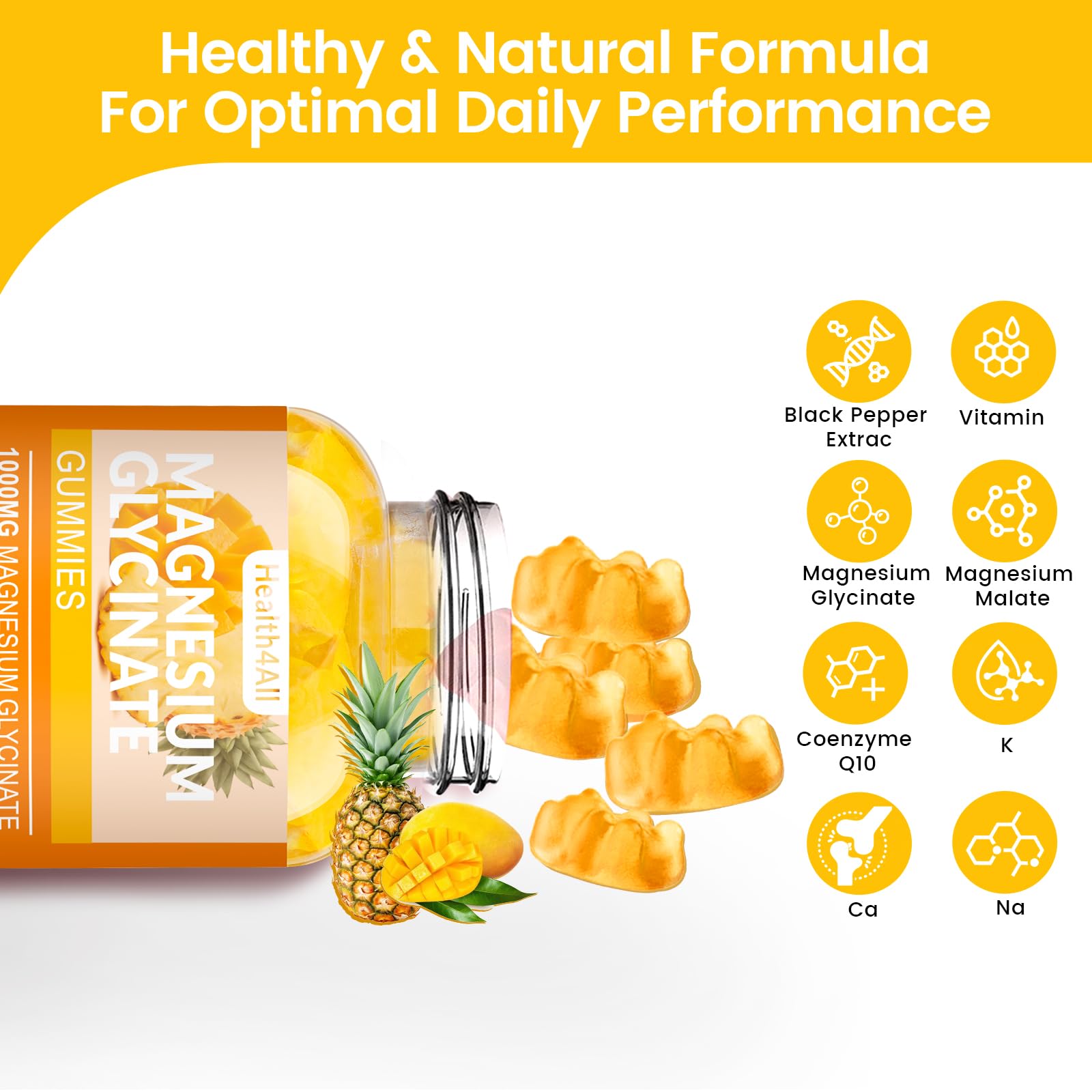 natural magnesium glycinate for anxiety relief