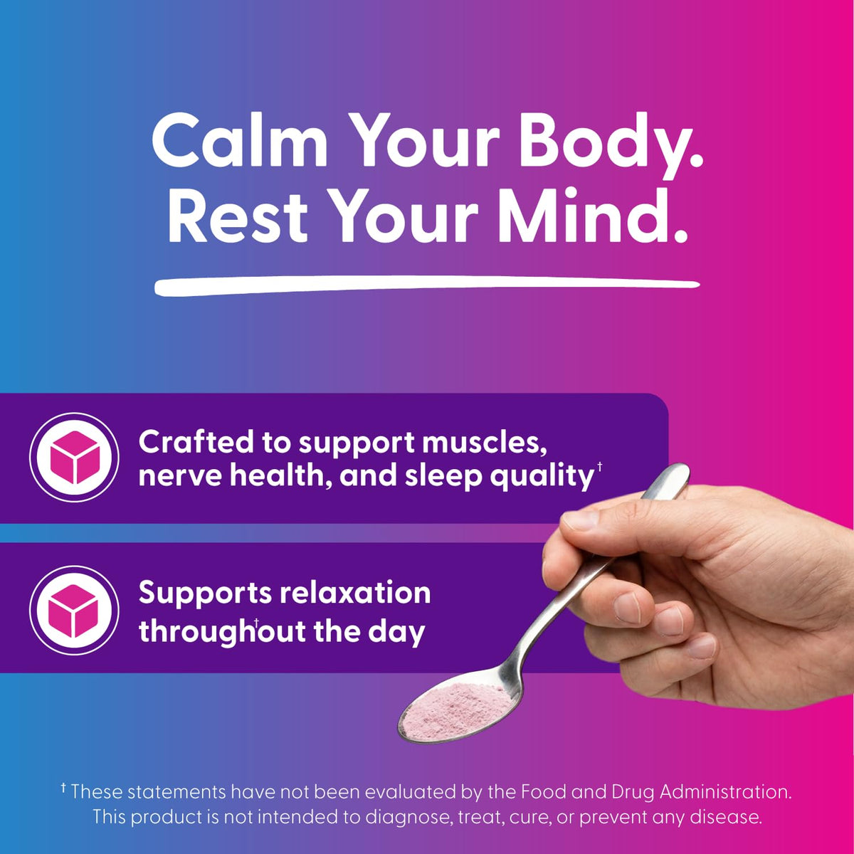 Natural magnesium glycinate for better sleep