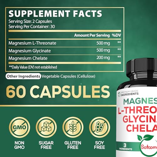 natural magnesium glycinate for better sleep