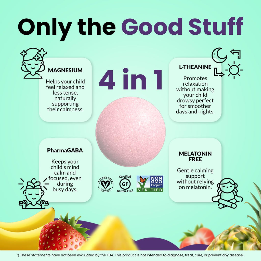 Natural magnesium glycinate for kids