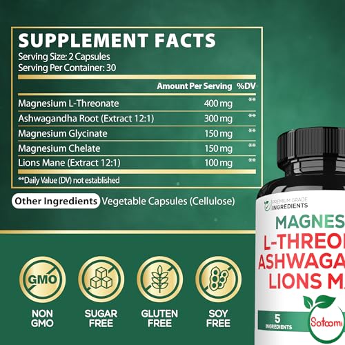 natural magnesium glycinate for muscle support