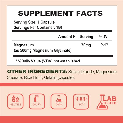 natural magnesium glycinate for relaxation