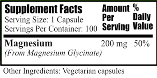 natural magnesium glycinate for relaxation