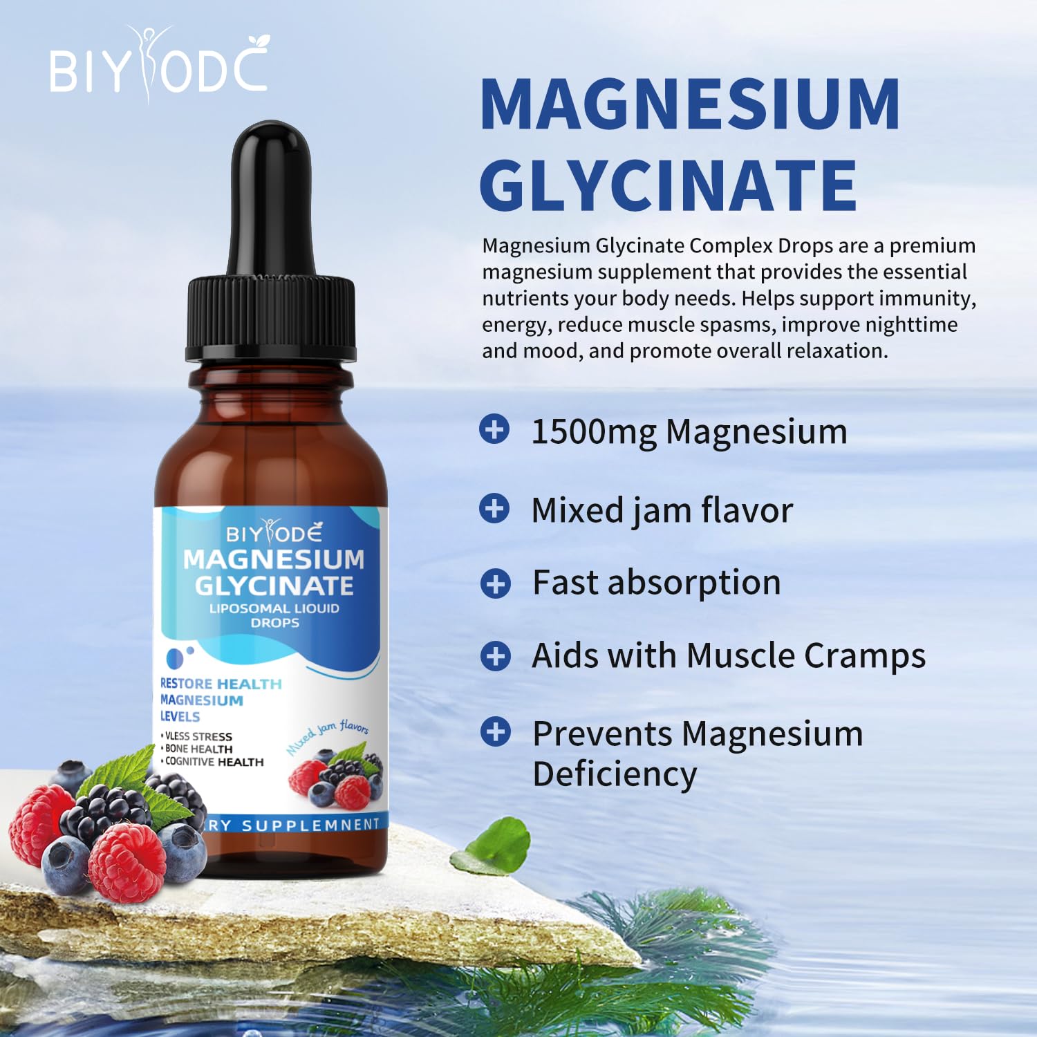 natural magnesium glycinate for relaxation