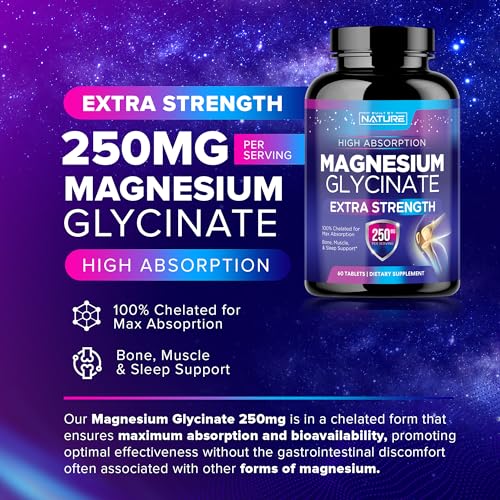 natural magnesium glycinate for relaxation